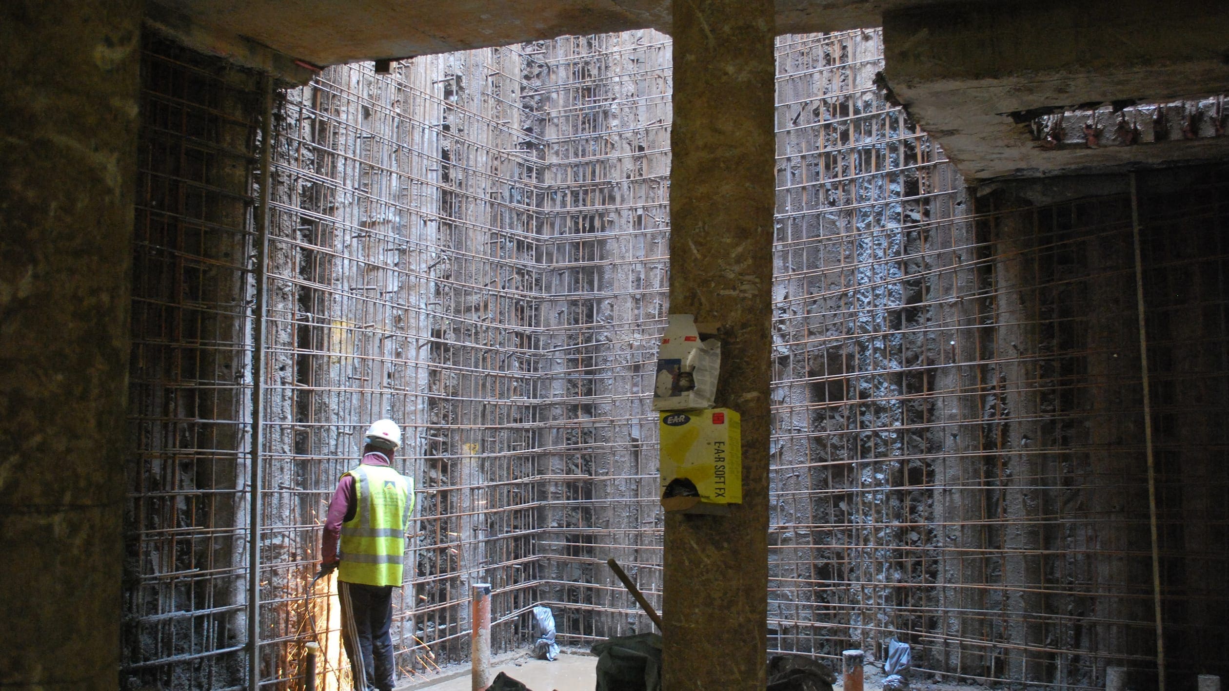 Piling for residential new build - Abbey Pynford