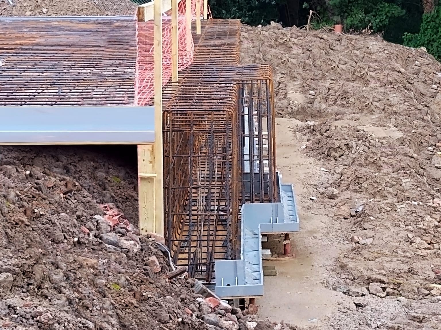 Piled Raft Foundation Solution for new build residential. - Abbey Pynford