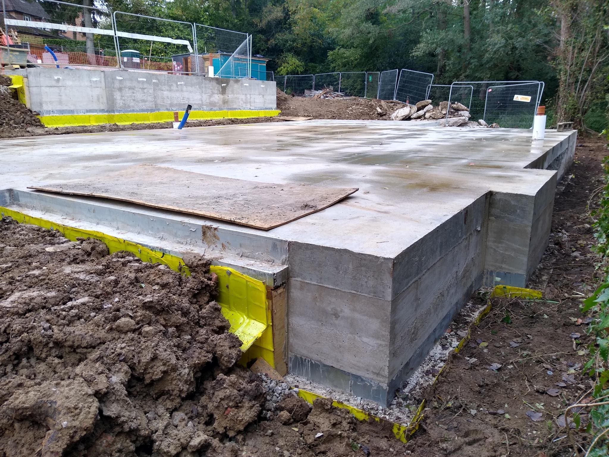 Piled Raft Foundation Solution for new build residential. - Abbey Pynford