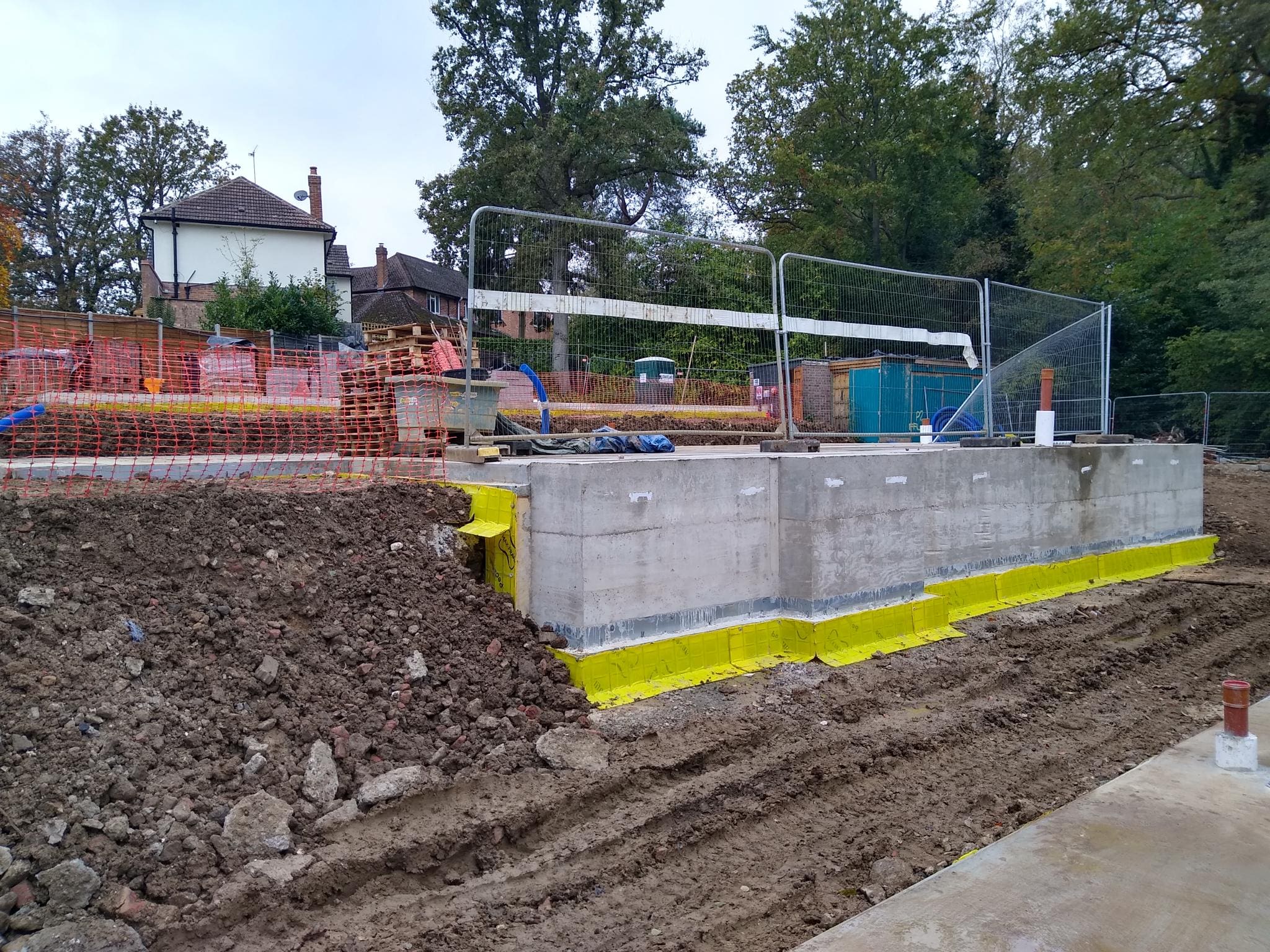Piled Raft Foundation Solution for new build residential. - Abbey Pynford