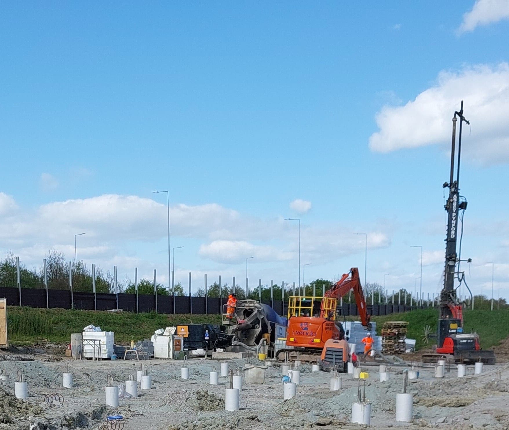CFA Piling | CFA Piling Contractors - Abbey Pynford