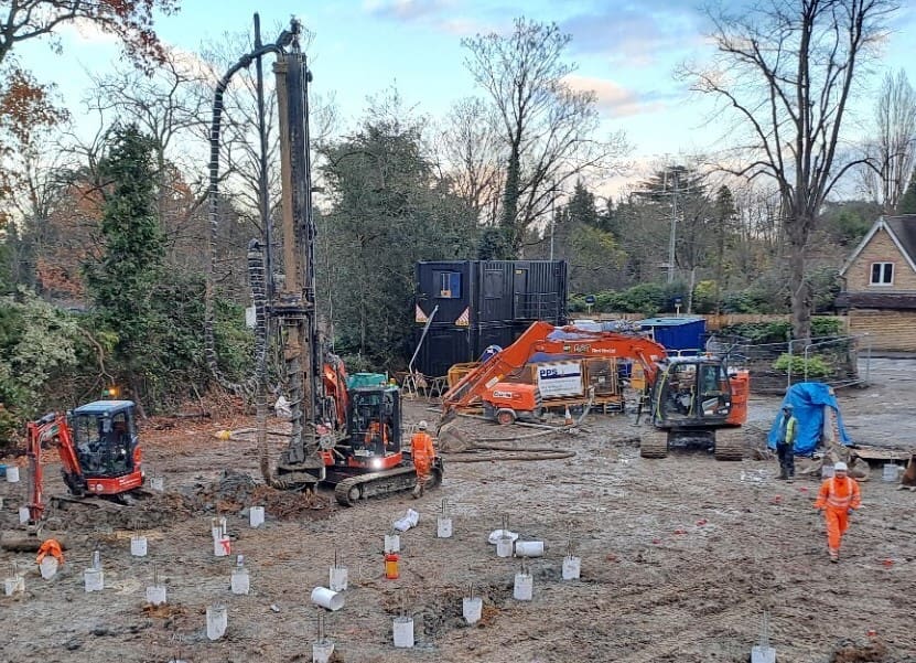 CFA Piling | CFA Piling Contractors - Abbey Pynford